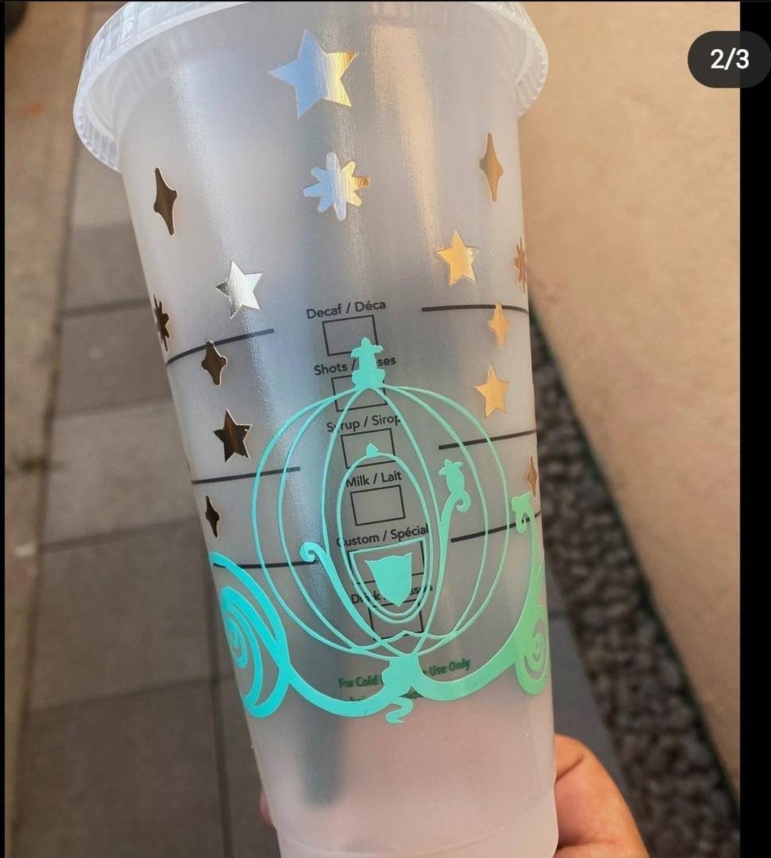 Cinderella Inspired Starbucks Cup - Etsy