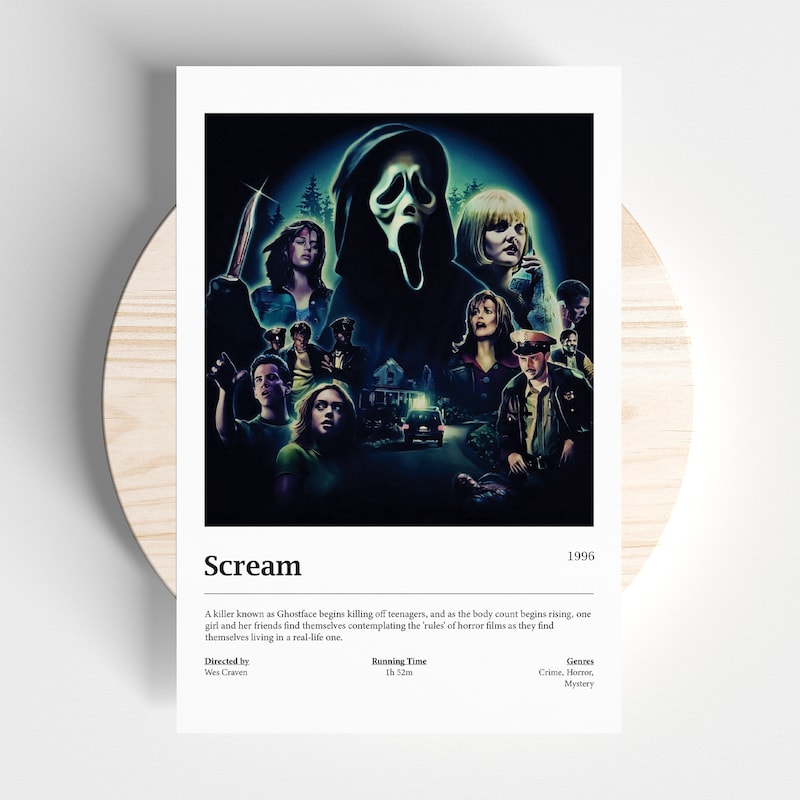 Scream Movie Poster - Etsy