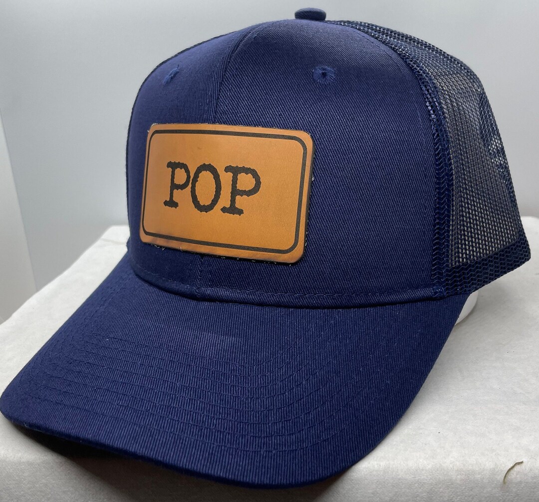 Pop Hat Pop Navy Blue Hat Pop Gift - Etsy