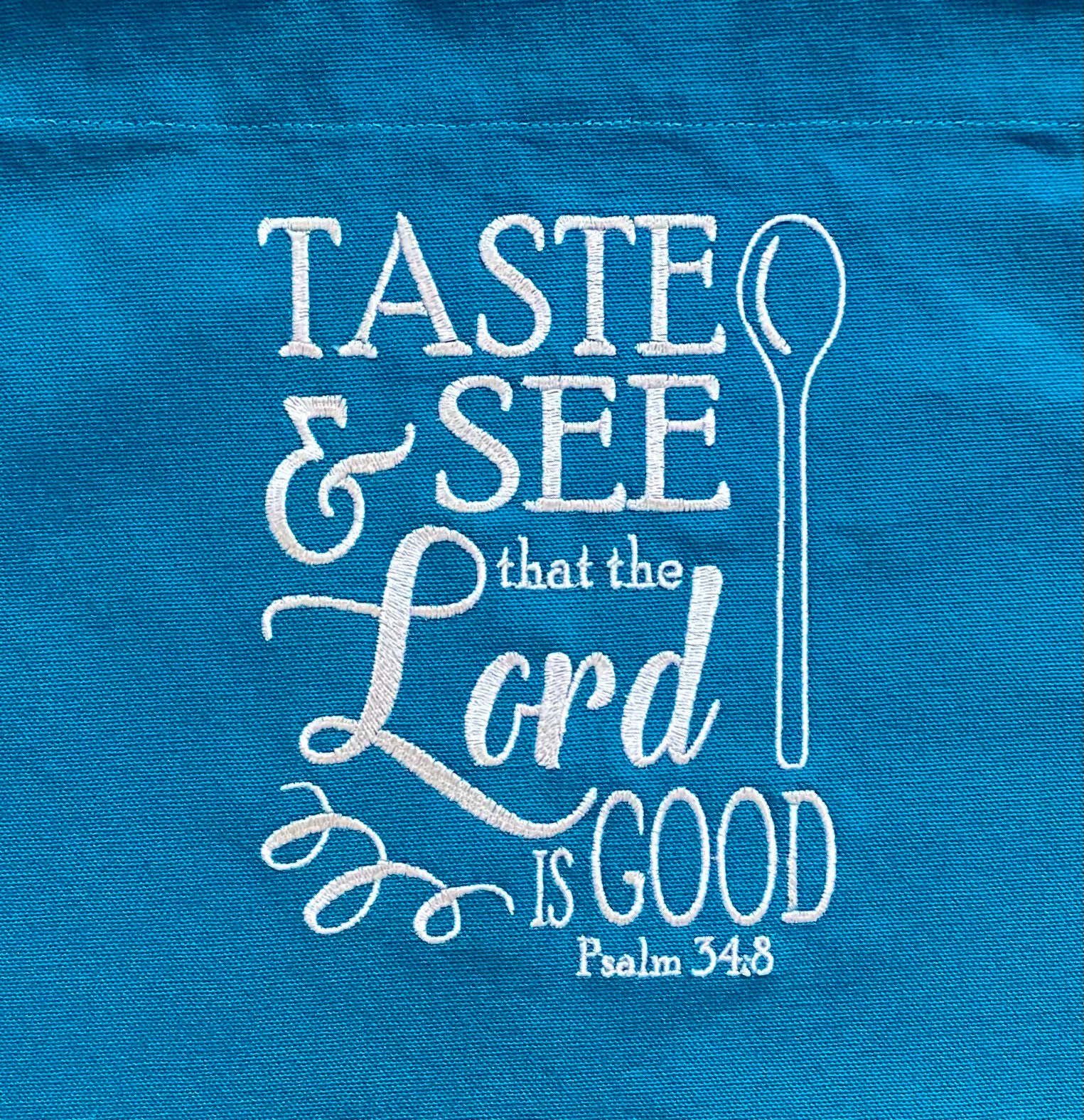 Taste and See Kitchen Apron - Etsy