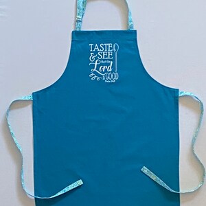 Taste and See Kitchen Apron - Etsy