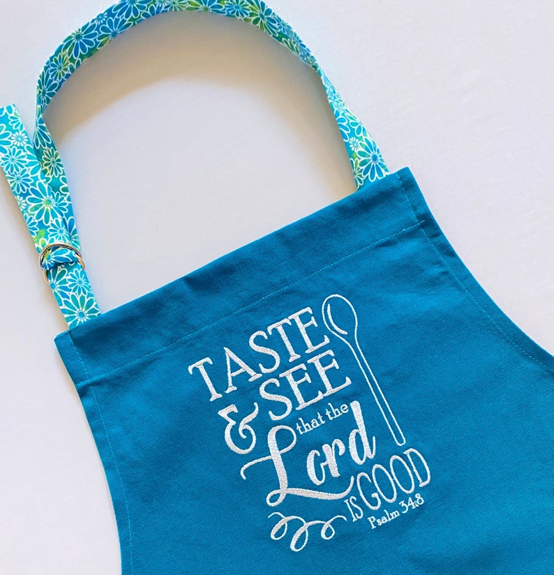 Taste and See Kitchen Apron - Etsy