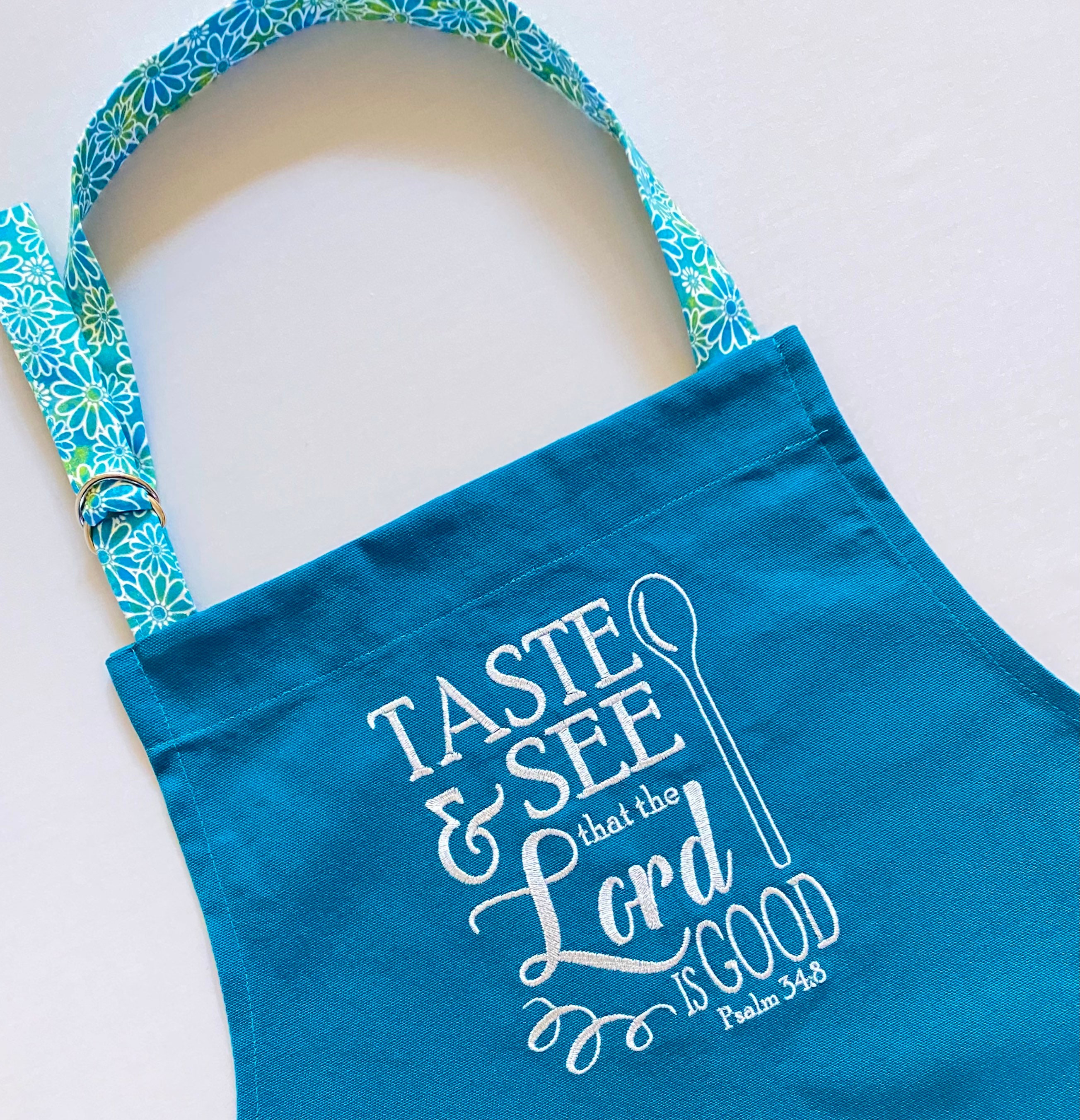 Taste and See Kitchen Apron - Etsy
