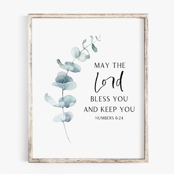 Lord Bless You and Keep You - Etsy