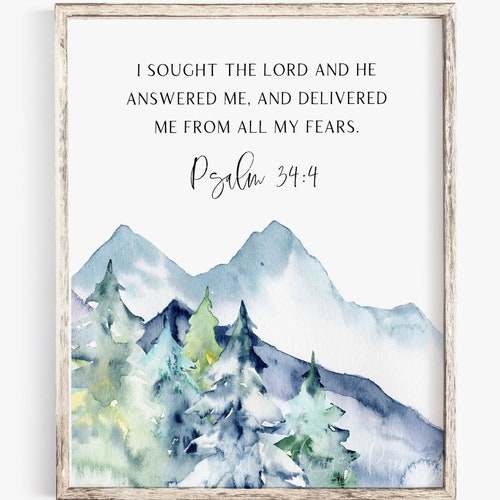 Psalm 119:111 Bible Verse Printable Wall Art - Etsy