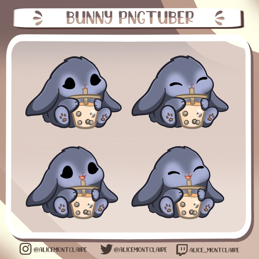 Bunny Pngtuber / Rabbit Pngtuber - Etsy