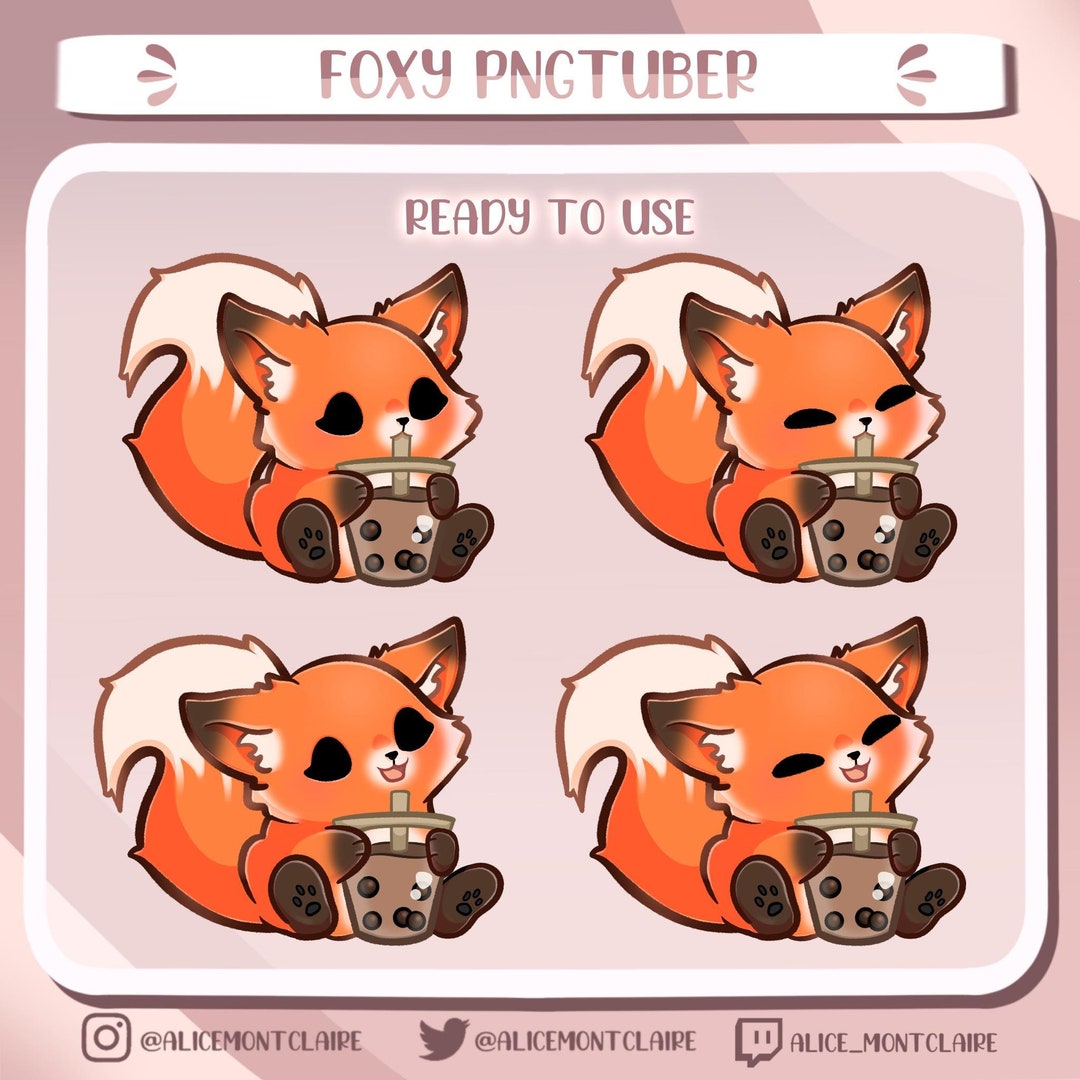 Fox Pngtuber for Streaming - Etsy