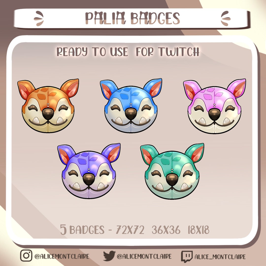 Palia Chapaa Badges - Etsy
