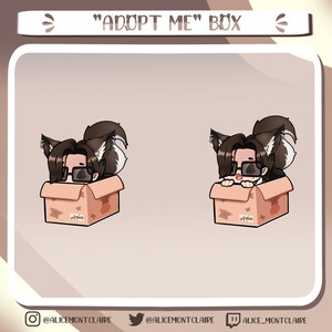 Adopt-me Box Pngtuber - Etsy