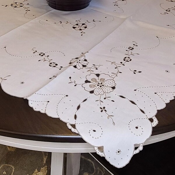 Irish Linen Tablecloth - Etsy
