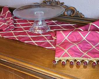 Lattice Table Runner - Etsy