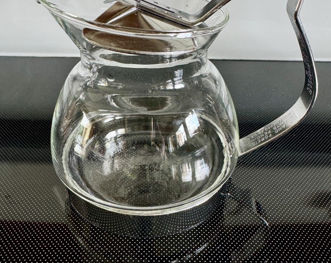 Pyrex Ware Teakoe Teabagger Glass Tea Maker Steeping Pot for Teabag ...