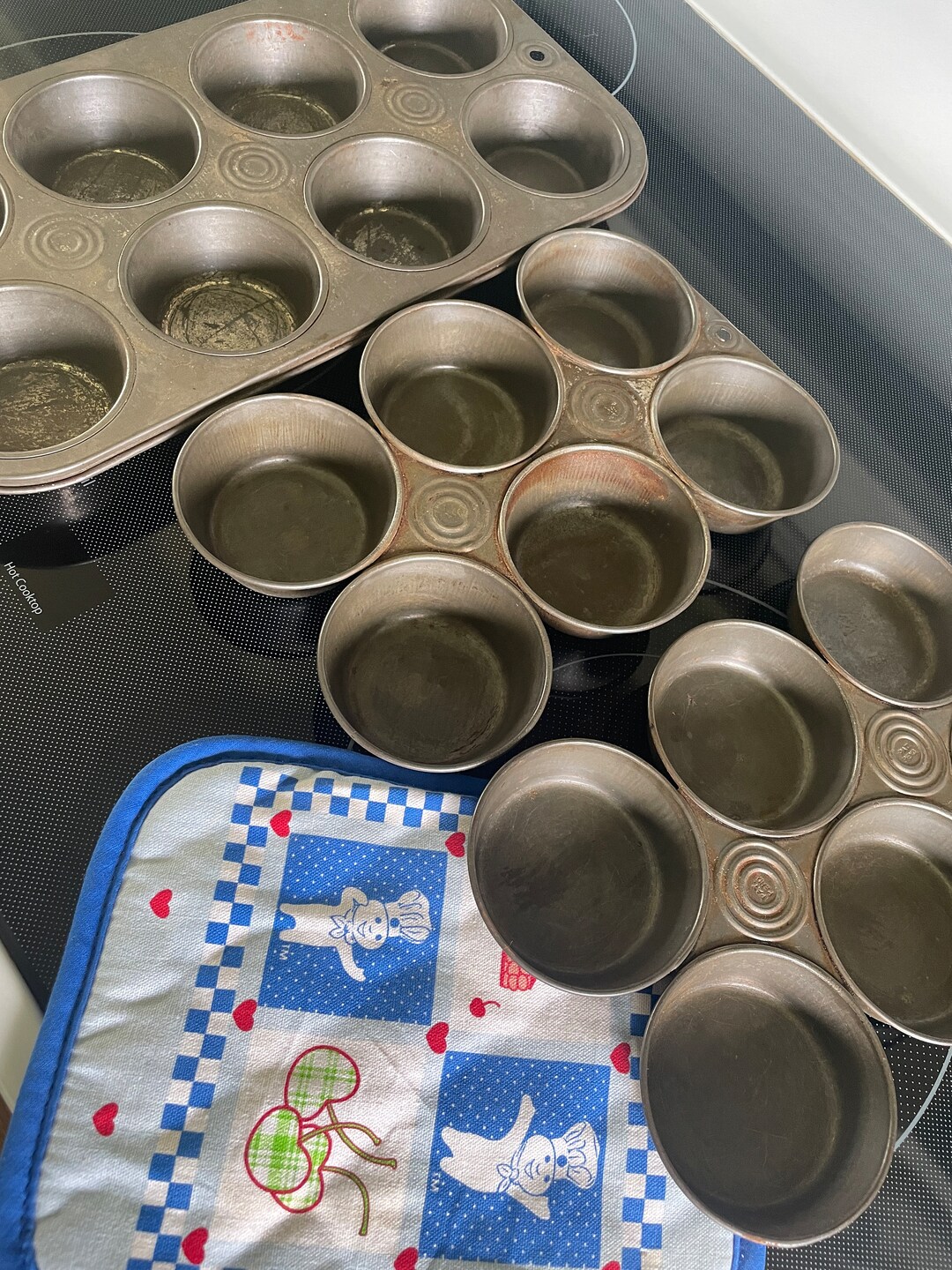 Vintage1960’s Muffin Tins Biscuits Pans Cornbread Baking Pans Patent ...