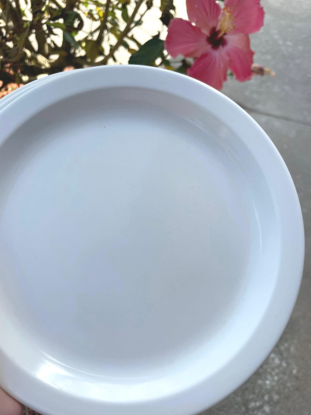 Vintage White Melmac Dinner Plates Texas Ware 134 Melamine Dinnerware ...