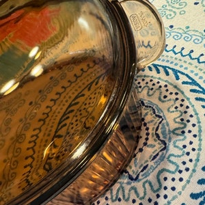 Visions Roasting Pan 4 L Brown Glass Corning Visions Dutch Oven Glass ...