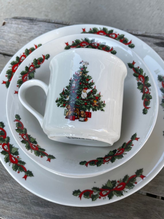 Christmas Dinnerware Tabletops Unlimited Holiday Christmas - Etsy