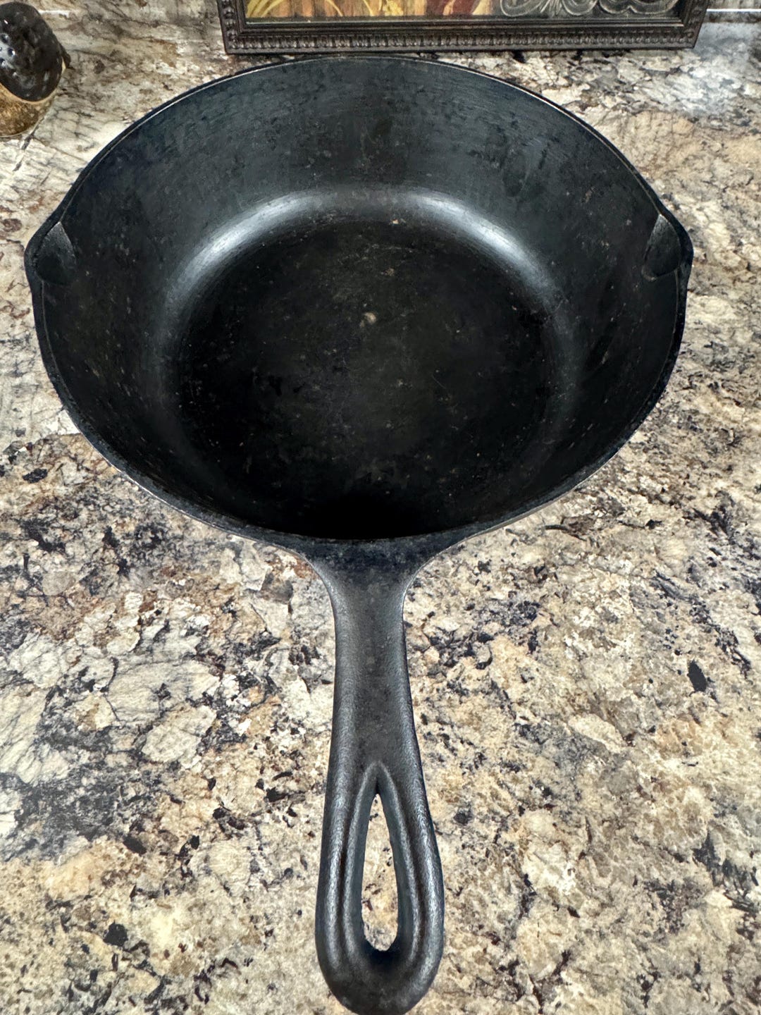 Vintage Cast Iron Skillet - 10 1/4" No 7 Made in USA Cookware - Etsy