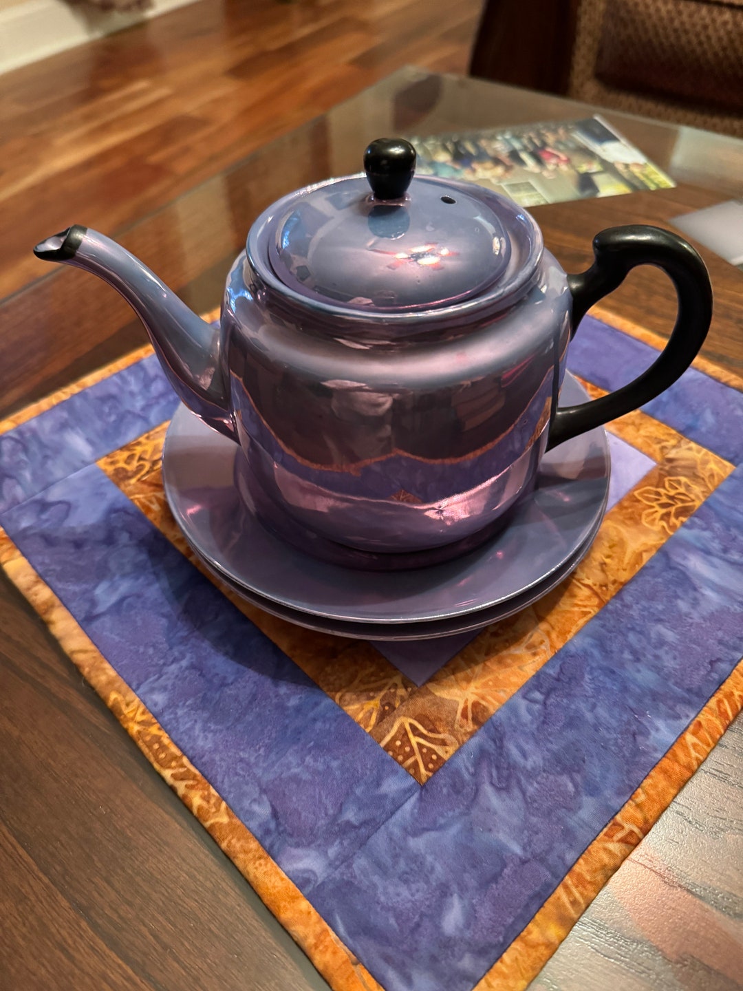 Seiji and Company Lusterware Teapot and Plates Antique 1920’s-1930’s ...