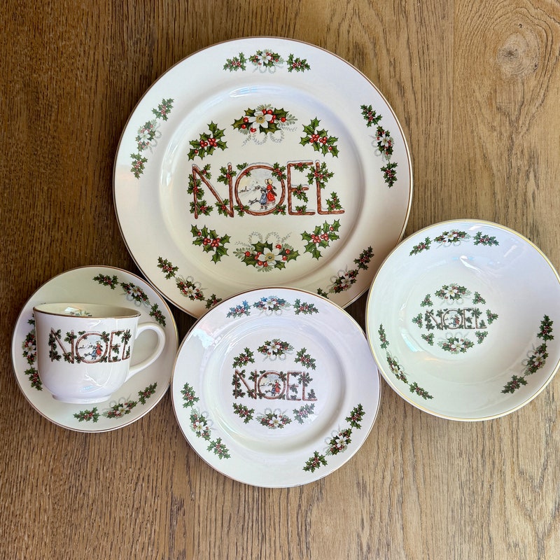 Christmas Dinnerware - Etsy