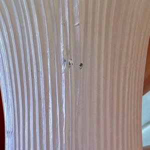 Vintage Boudoir Lamps Pink Base Ribbed Sides Clear Glass Collar Vanity ...