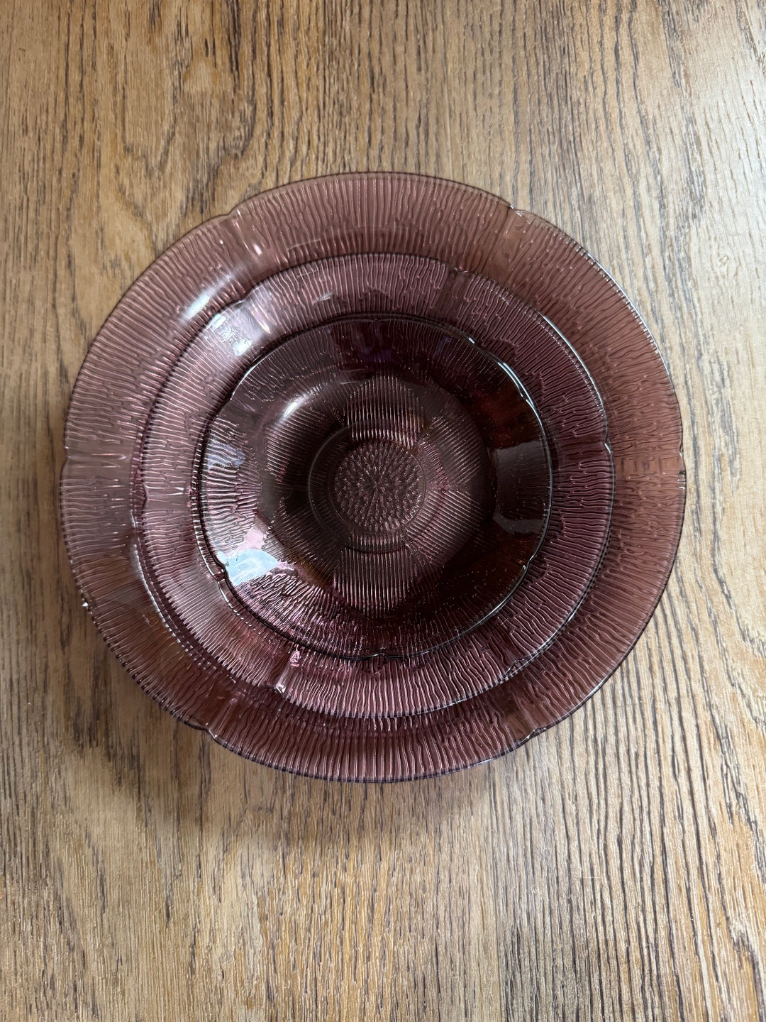 Vintage Amethyst Forte Crisa Purple Dinnerware Floral Made in Mexico ...