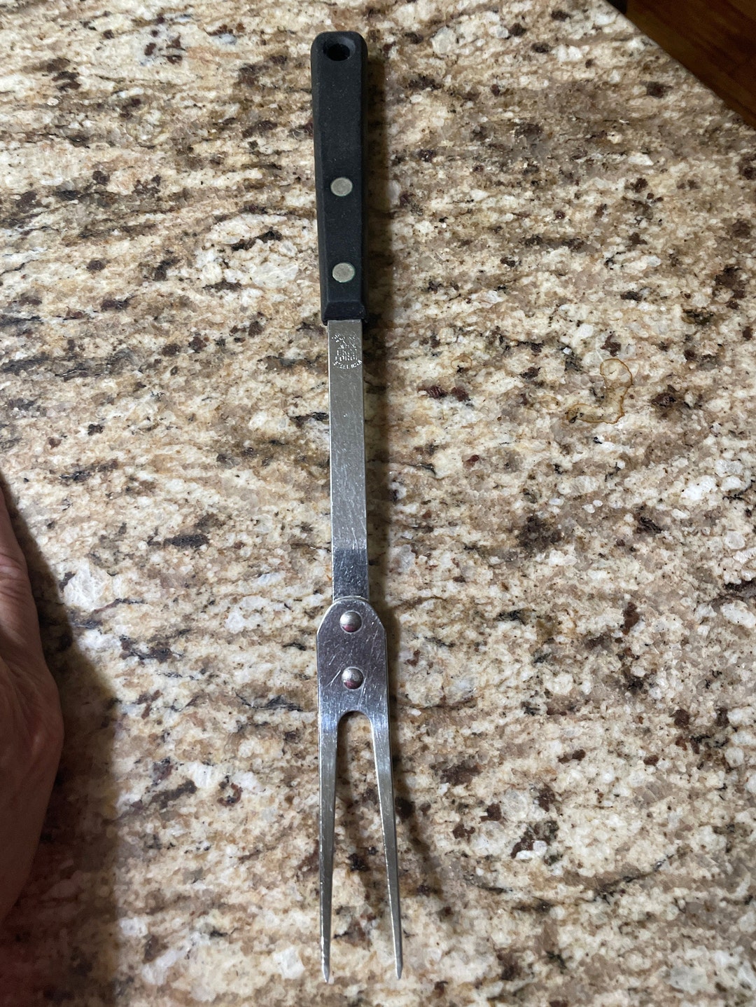 EKCO Forge Stainless Steel Meat Fork EKCO Serving Fork EKCO - Etsy