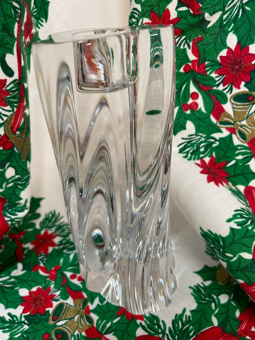 Baccarat France Twisted Candlestick Baccarat Odilon Taper Candle Holder ...