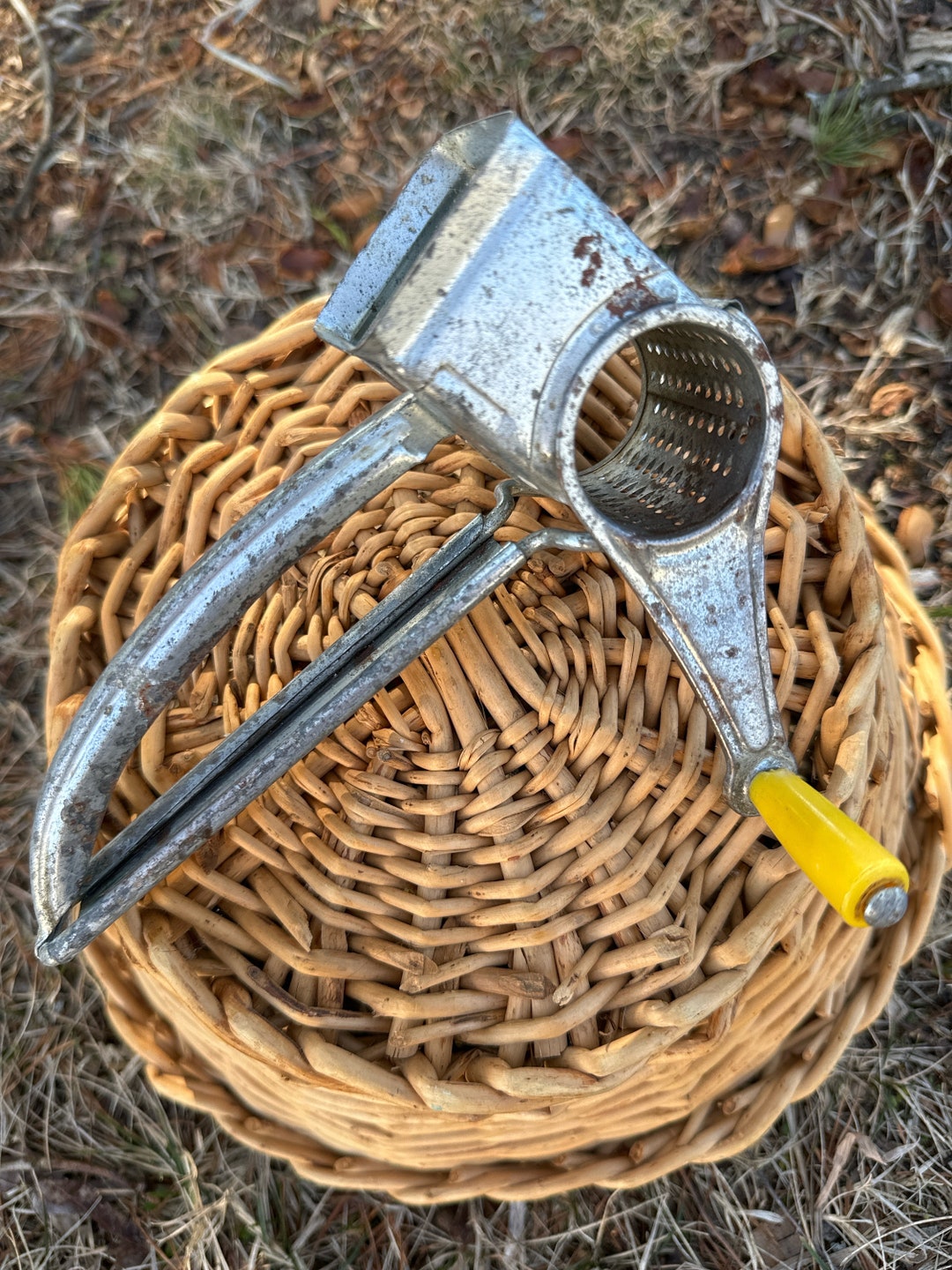 Vintage Nevco Cheese Grater Japan Vegetable Grater Yellow Plastic ...