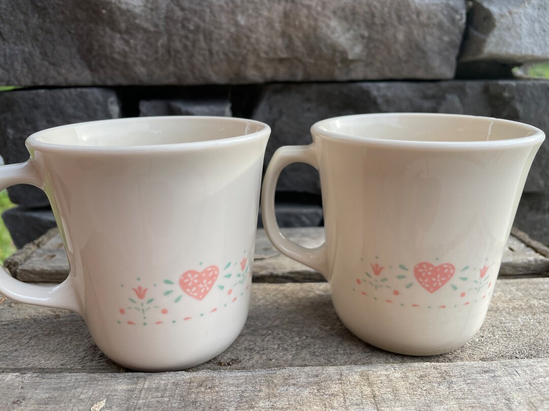 Corning Ware Corelle Coffee Cups Corning Ware Corelle Forever Yours ...