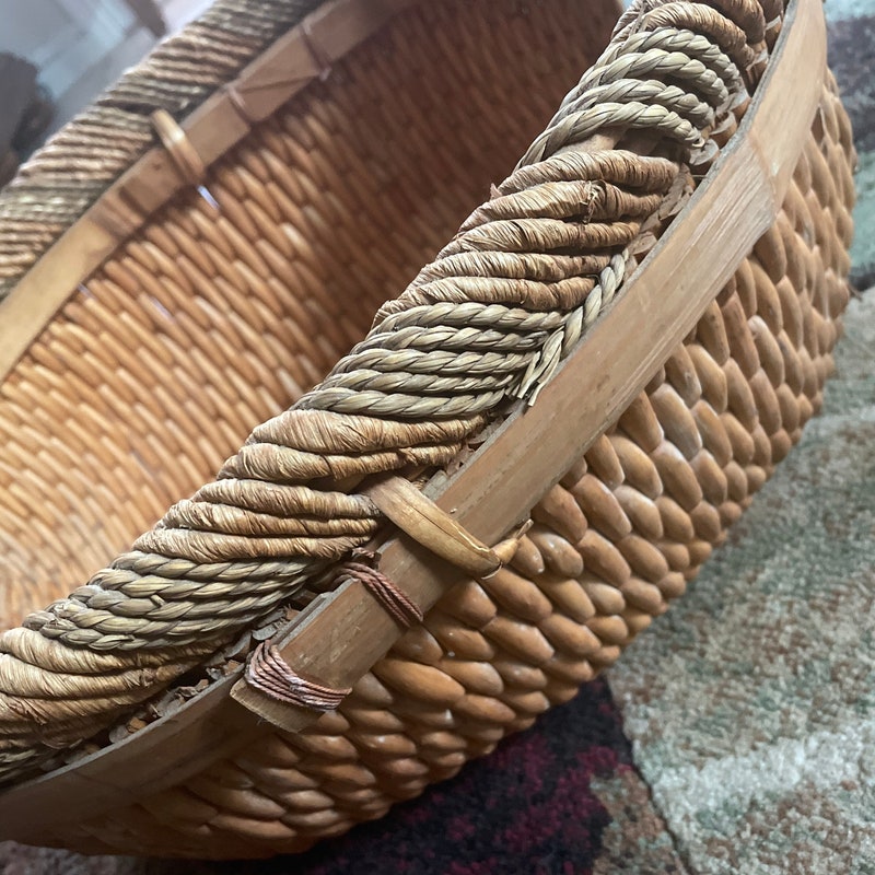 Primitive Basket - Etsy