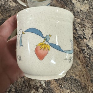 Marmalade Country Geese Dinnerware Set Geese Blue Ribbon Strawberry ...