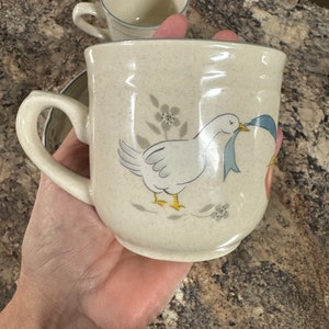 Marmalade Country Geese Dinnerware Set Geese Blue Ribbon Strawberry ...
