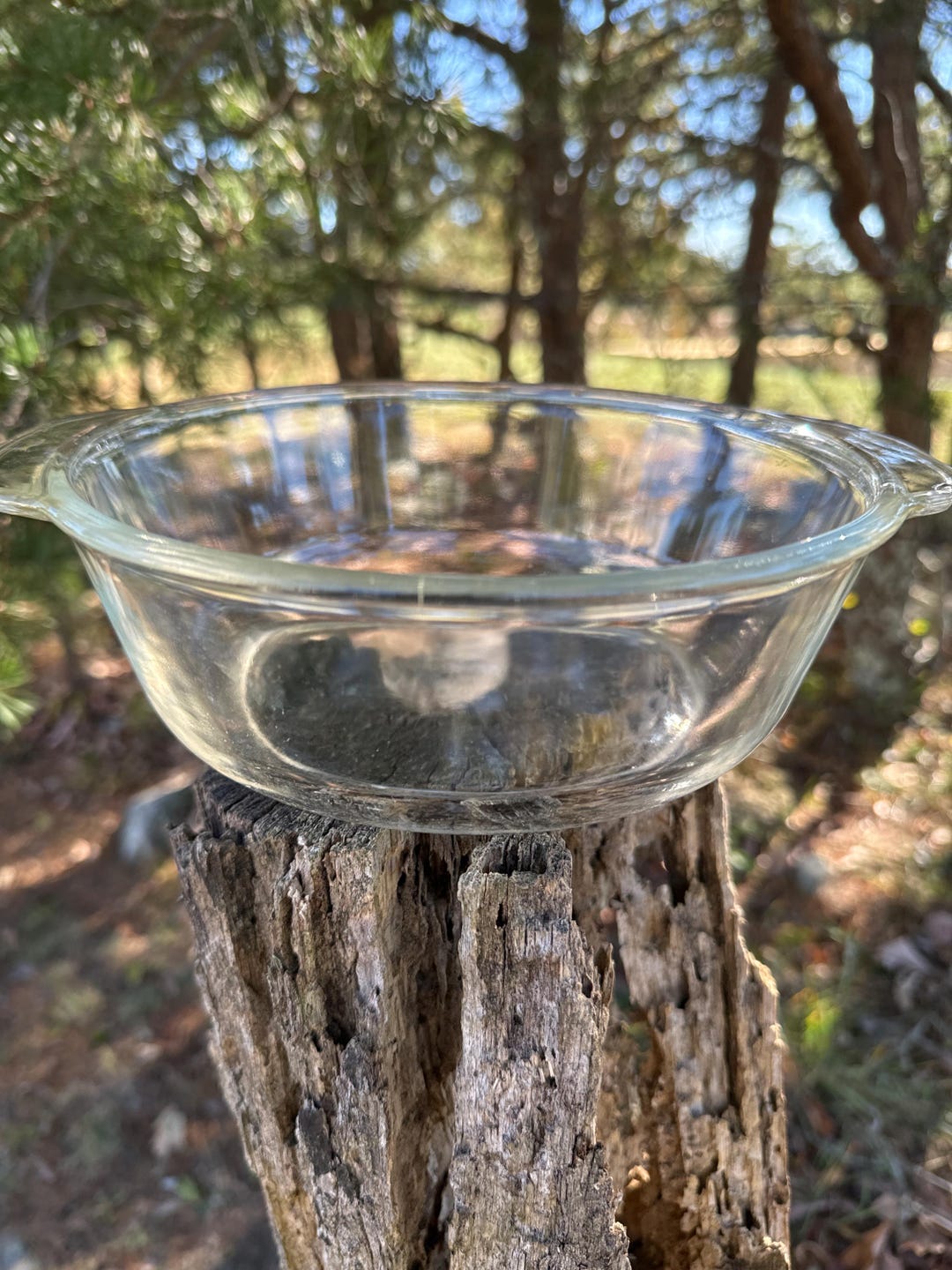 Vintage Fire King USA #15 1.5 Quart Round Glass Casserole Mid Century ...