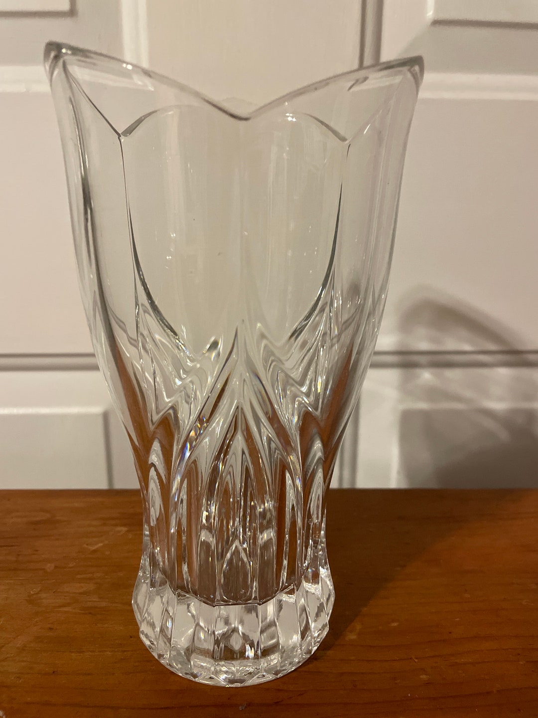Cut Crystal Vase Arc International Cristal D’arques Ancona France Lead ...