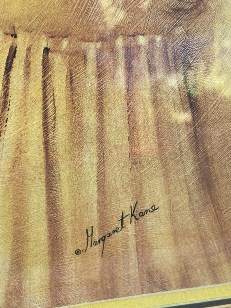 1970s Artwork Margaret Lane the Little Kiss Boy Kisses Girl - Etsy