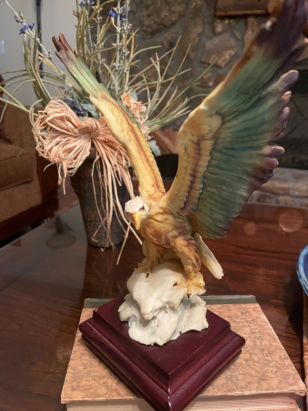 Resin Eagle Music Box: Vintage Wildlifee Bird Rustic Decor - Etsy