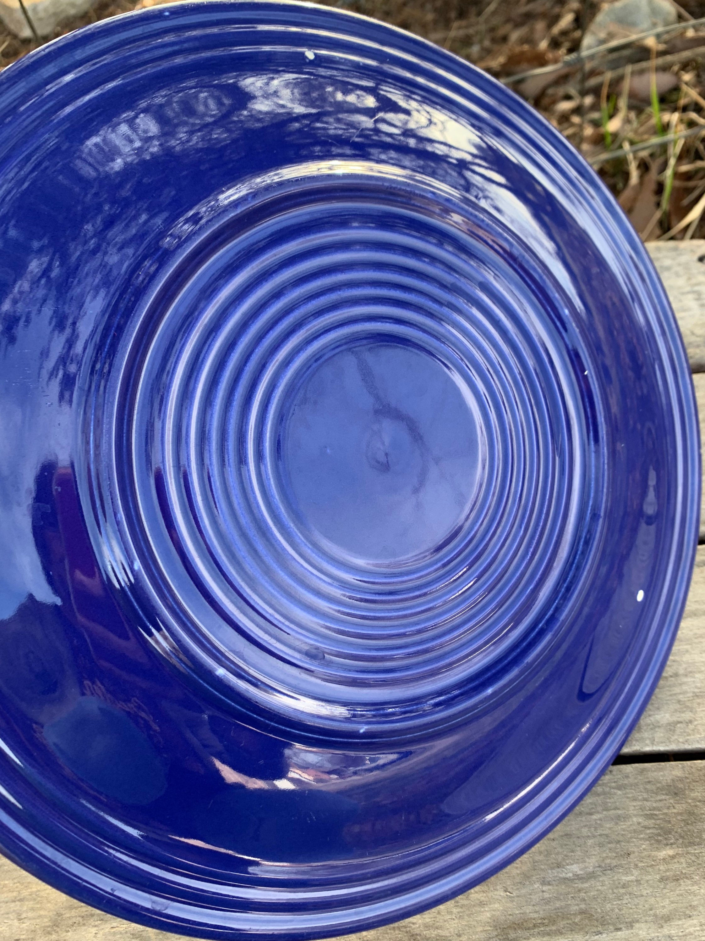 Fiestaware Plates Cobalt Blue 1930s-1940 Original Fiestaware - Etsy