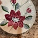 Blue Ridge Southern Pottery Poinsettia Pattern Underglaze Hand Painted ...