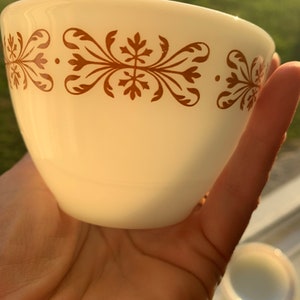 PYREX Copper Filigree Bowls and Plates, PYREX Corning Open Sugar or ...