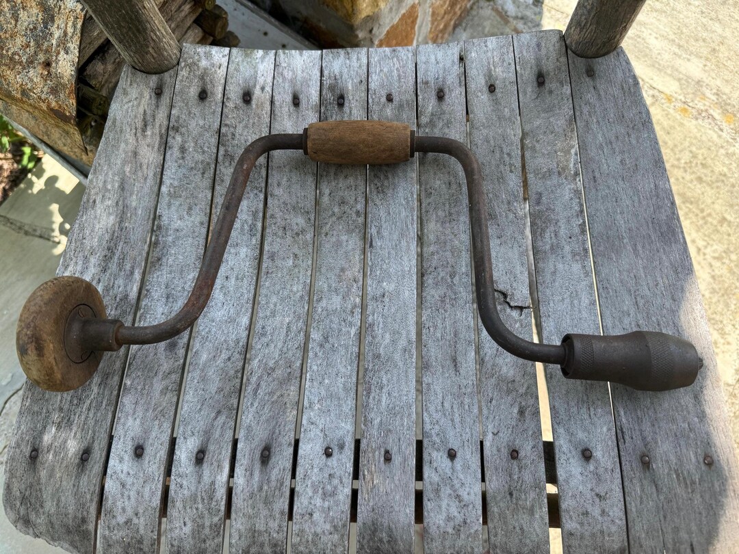 Vintage Millers Falls Hand Drill #141 Hand Tools Rustic Farmhouse Decor ...