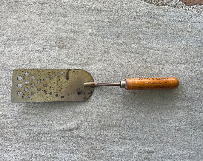 Vintage Egg Flipper Spatula Turner Kitchen Utensil Advertising Wilke ...