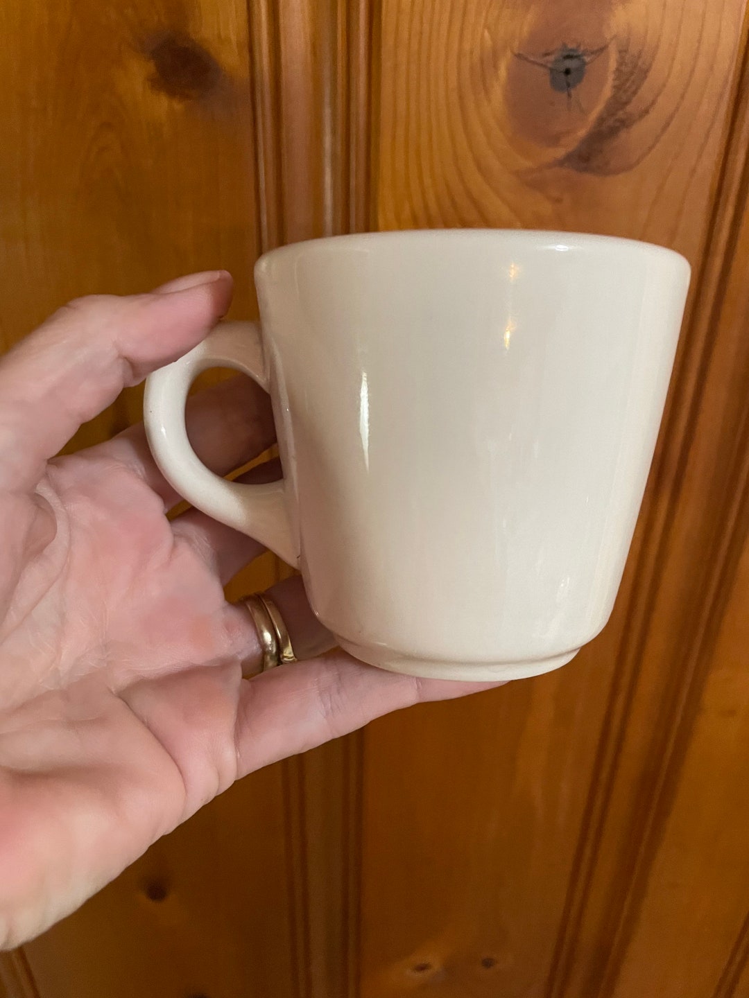 Vintage Buffalo China Diner Mugs Buffalo China Cafe Coffee Cups Flared ...