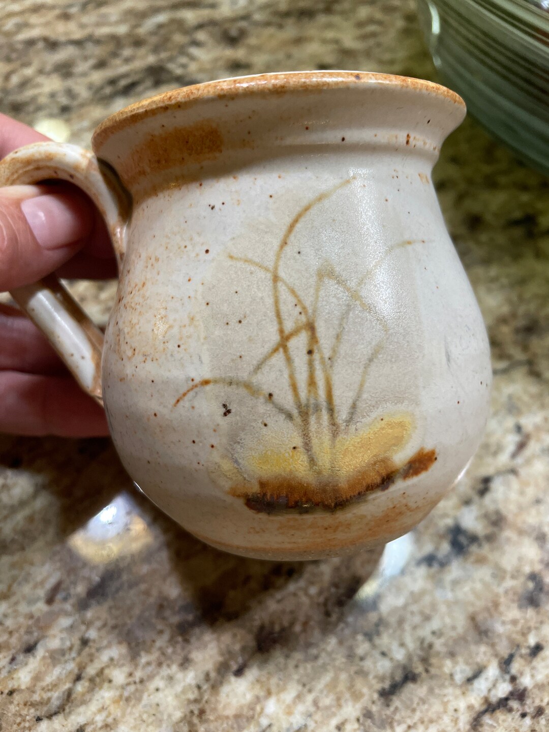 Dirtworks Pottery Mug Dan Triece Studio Pottery Coffee Cup Cream Beige ...