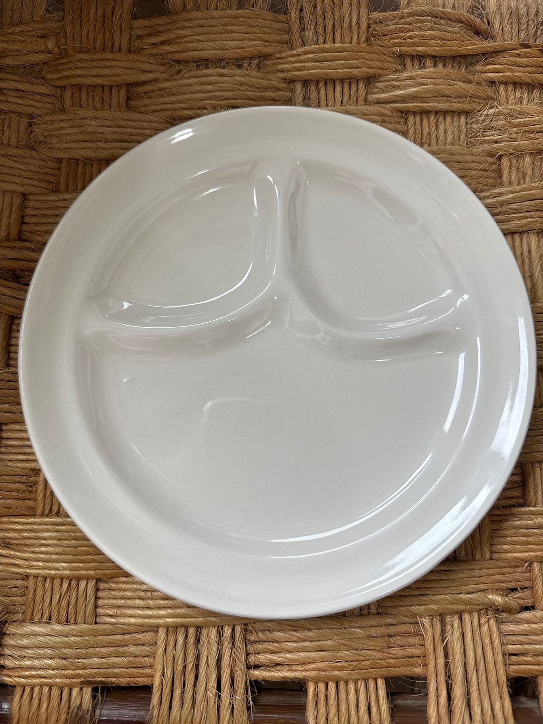 Morco China off White Restaurant Ware Divided Grill Plate Child’s Diner ...