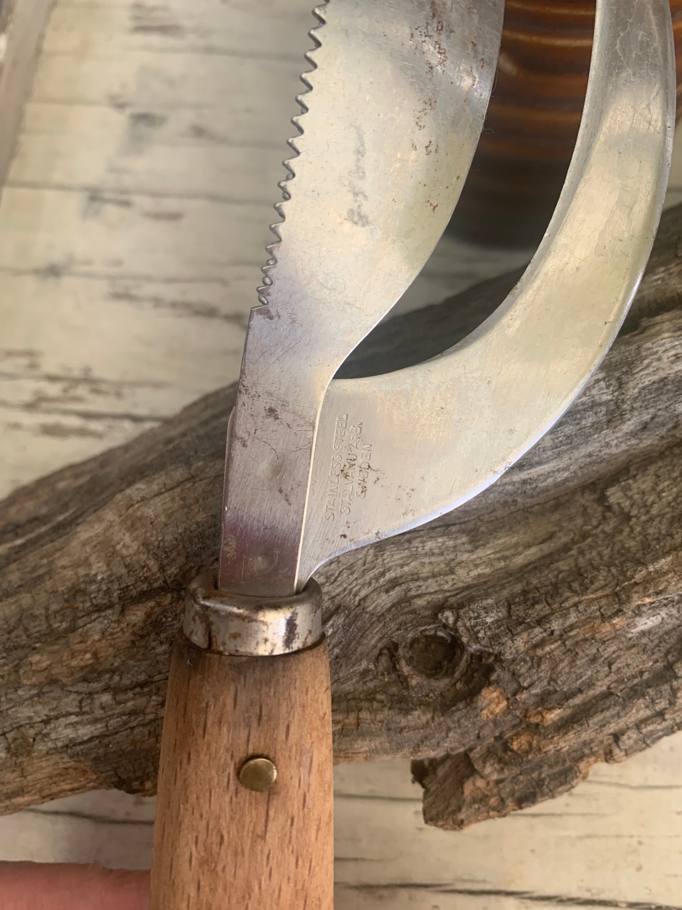 Wooden Handle Stalvaru Sweden Fish Scaler Fish Gutter - Etsy