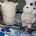Pillsbury Doughboy Salt Pepper Shaker Set Benjamin and Medwin Vintage ...