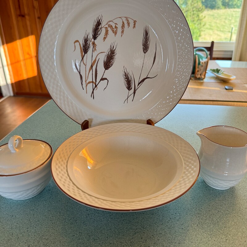 Wheat Pattern Dishes - Etsy