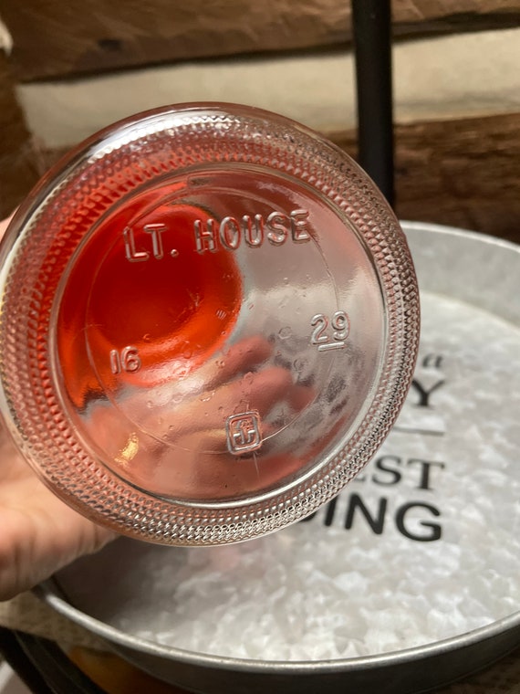 Raised Bumps Glass Jars