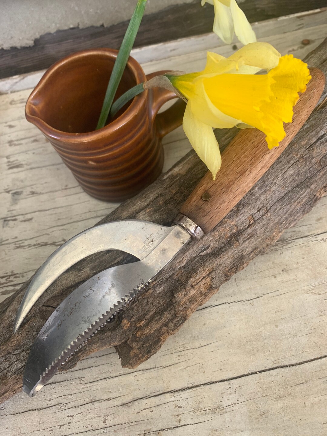 Wooden Handle Stalvaru Sweden Fish Scaler, Fish Gutter, Vintage Fishing ...