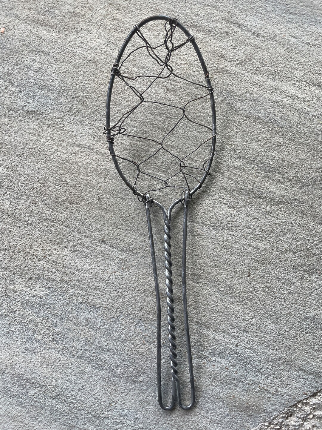 Vintage Strainer Spoon Deep Fryer Spoon 1930s-1940s Strainer Handheld ...